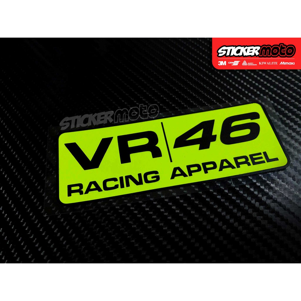เสติ๊กเกอร์ VR46 Rossi (VR04) | Shopee Thailand
