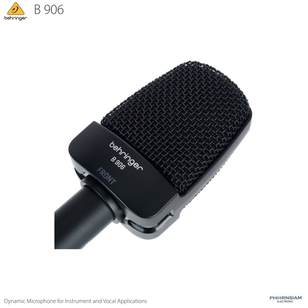 Behringer B906 ไมโครโฟนสำหรับจ่อเครื่องดนตรีแบบ Dynamic Capsule ...