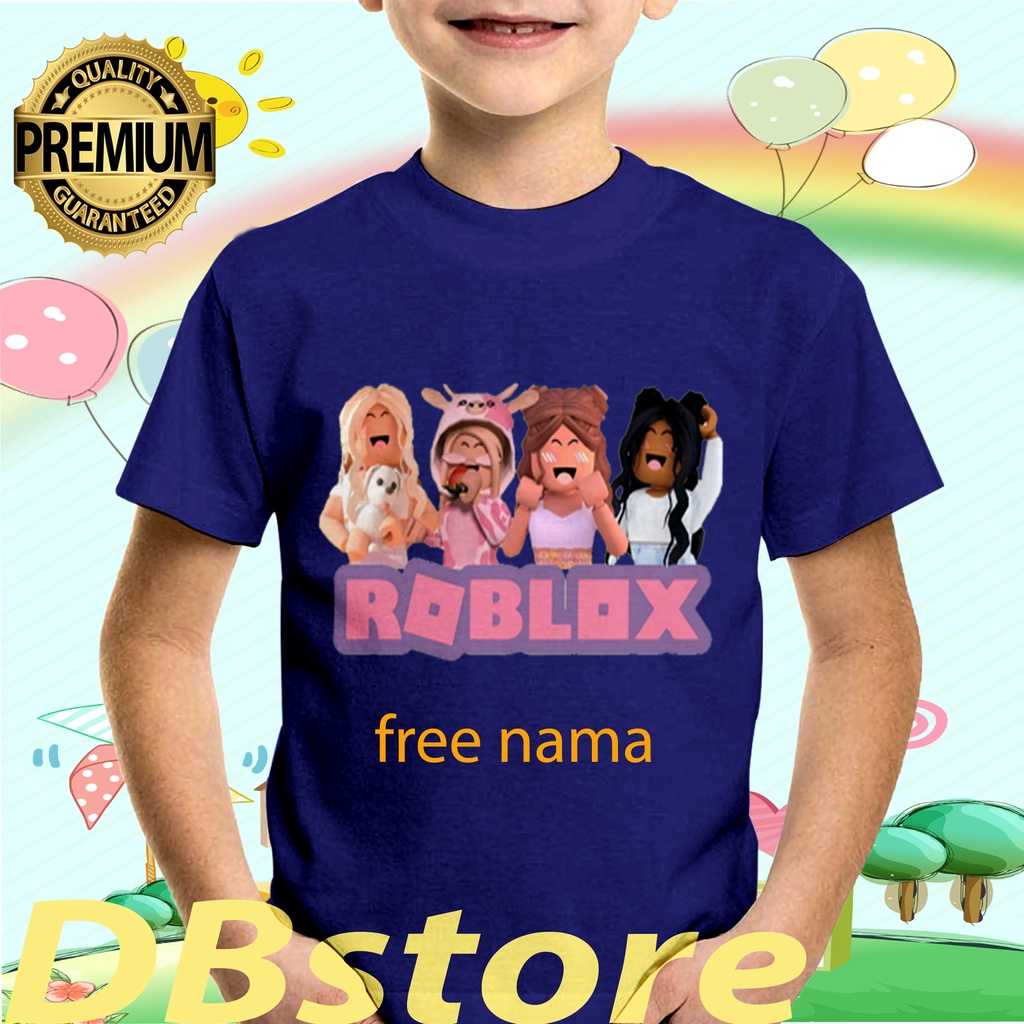 เสื้อยืด ROBLOX CHILDRENS PREMIUM MATERIAL | Shopee Thailand