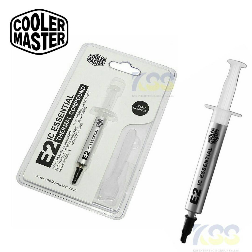 Silicone (ซิลีโคน) COOLER MASTER IC-Essential E2 สำหรับ CPUGPU เย็นสุดๆ | Shopee Thailand