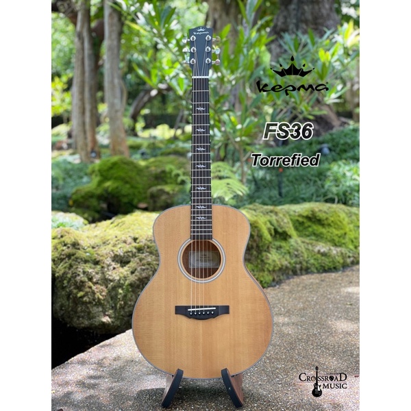 Kepma FS36 Torrefied กีตาร์ทรง Mini ขนาดพกพา ที่เสียงดีมากๆ มี 2 สีให้ ...