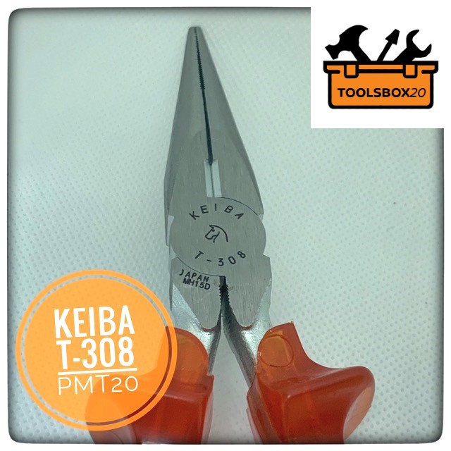 KEIBA T-308: 8” คีมปากแหลม-ชุบโครเมี่ยม ด้ามหนา**รุ่นท๊อปสุด*** | Shopee Thailand