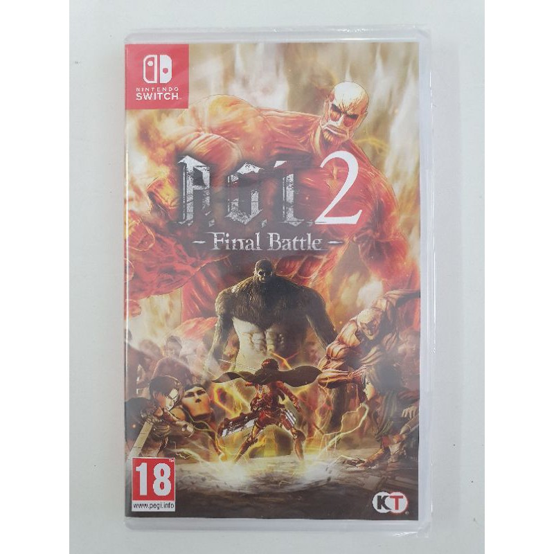 Nintendo Switch เกม Attack on Titan Final Battle | Shopee Thailand