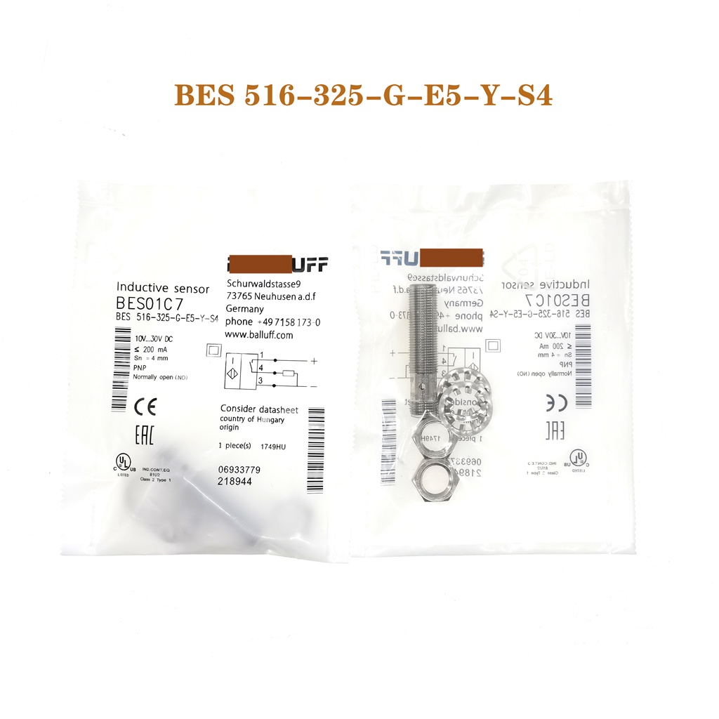 Sz BES 516-325-G-E5-Y-S4 จุดเซ็นเซอร์สวิตช์วัดความเร็ว | Shopee Thailand