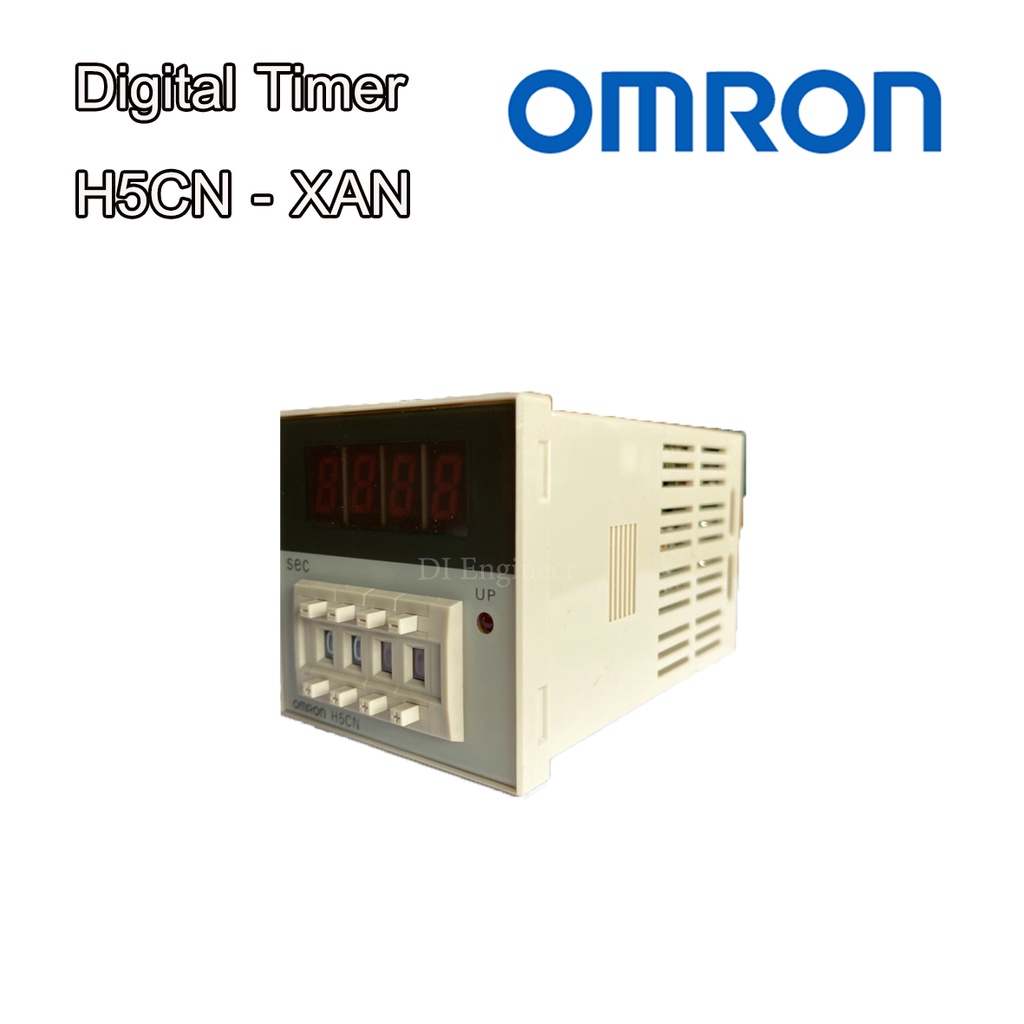 Digital Timer อุปกรณ์ตั้งเวลา H5CN-XAN , H5CN-YCN 12-48vdc ยี่ห้อ Omron | Shopee Thailand