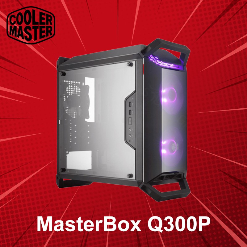 เคสคอม Cooler Master รุ่น MasterBox Q300P ประกันศูนย์ 2 ปี | Shopee ...