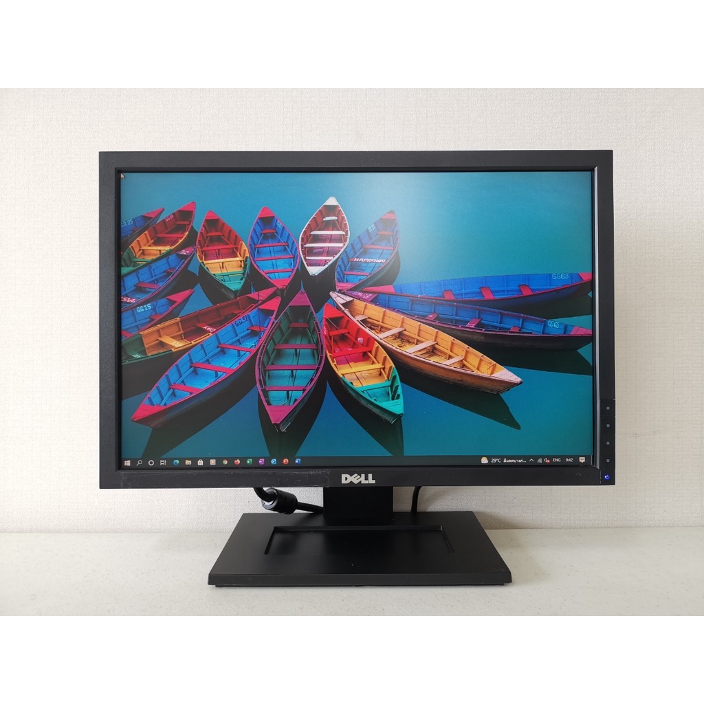 จอคอมพิวเตอร์มือสอง Dell รุ่น E2011HT ขนาด 20 นิ้ว สภาพดี มีพอร์ตเชื่อม ...