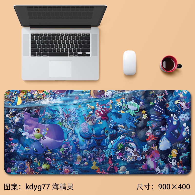 psyduck Pokémon Mouse Pad Eevee Anime Gengar Computer Pad Togepi New ...