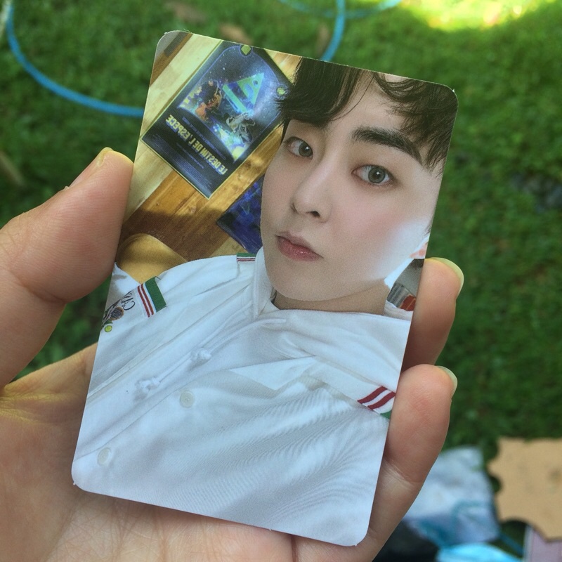 [หนังสือ] Exo DONT FIGHT THE FEELING DFTF ALBUM PHOTOCARD XIUMIN EXPERT ...