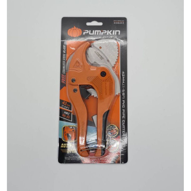 Pumpkin. กรรไกรตัดท่อ PVC รุ่นAuto (PTT -RPC42 33624)แท้ | Shopee Thailand