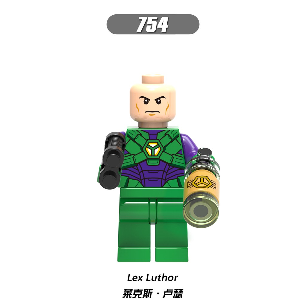 Lex Luthor บล็อกตัวต่อเลโก้ DC The Flash Batman Superman Robin ของเล่น ...