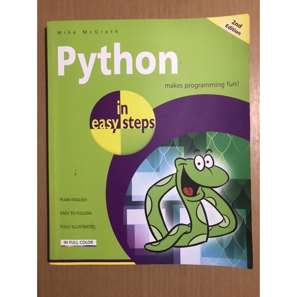 หนังสือคอมพิวเตอร์ Python Make Programming Fun In Easy Steps โดย 0979