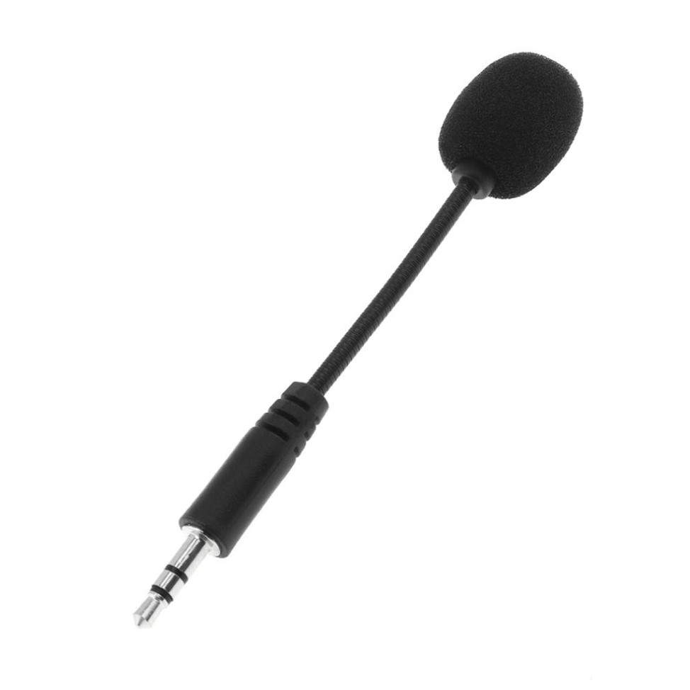 Mini 3.5mm Jack Flexible 100MM Microphone Mic for Mobile Phone / PC / Laptop Notebook / | Shopee ...
