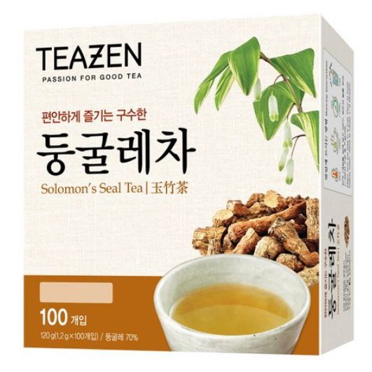 Teazen Solomon’s Seal Tea 100Tชาสมุนไพรsolomon ☕️ลดการอักเสบของผิวสิว ...
