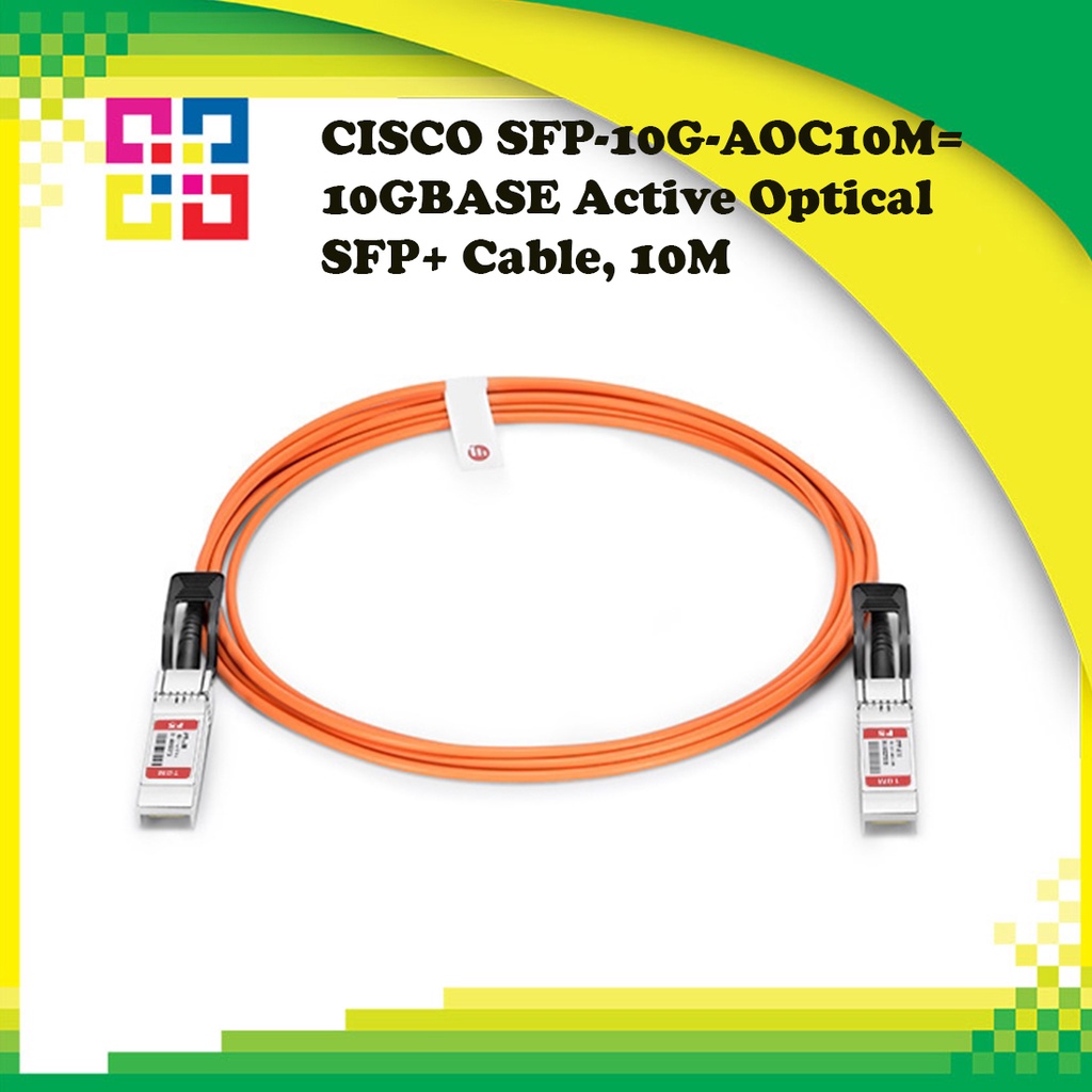 CISCO SFP-10G-AOC10M= 10GBASE Active Optical SFP+ Cable, 10M | Shopee ...