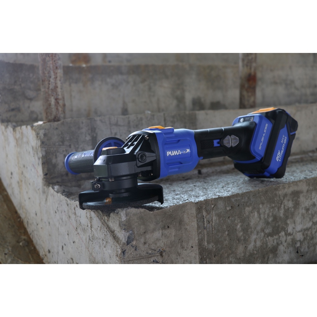PUMA PM-490BL เครื่องเจียรไร้สายไร้แปรงถ่าน 20V. 4" | Shopee Thailand