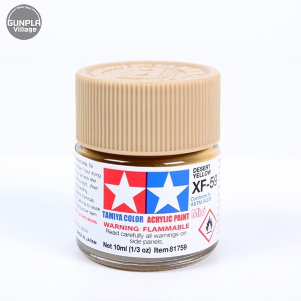 Tamiya 81759 Acrylic Mini XF-59 Desert Yellow 45035852 (สี) | Shopee ...