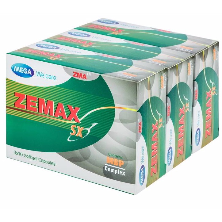 Mega We Care ZEMAX SX 3x10 capsules (3กล่อง) | Shopee Thailand