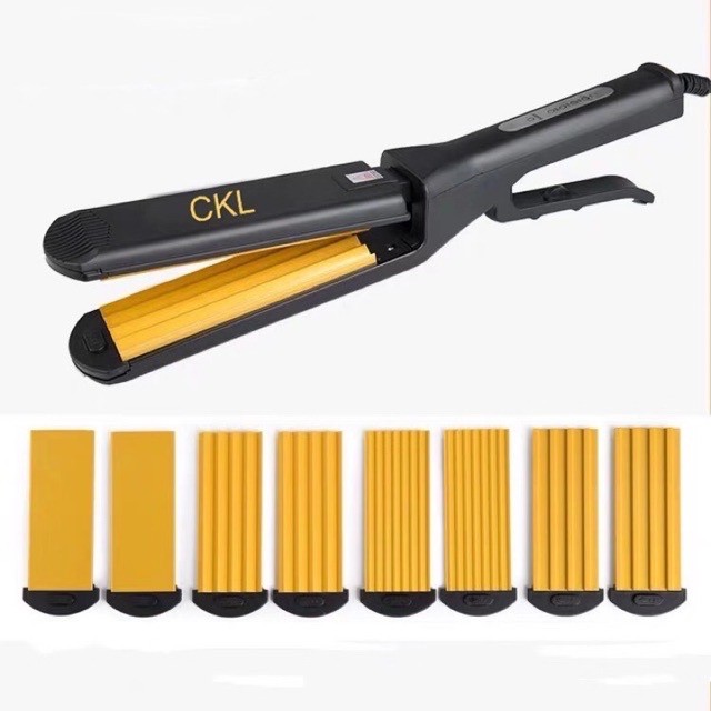 ใหม่ล่าสุดหนีบผม CKL-1044 เปลี่ยนแผ่นได้ 4 IN 1 | Shopee Thailand