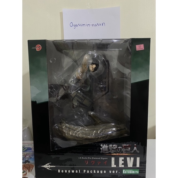 [พร้อมส่ง] ARTFX J AOT Levi Renewal Package ver. | Shopee Thailand