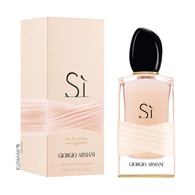 Giorgio Armani Si Rose Signature EDP 100 ml. | Shopee Thailand