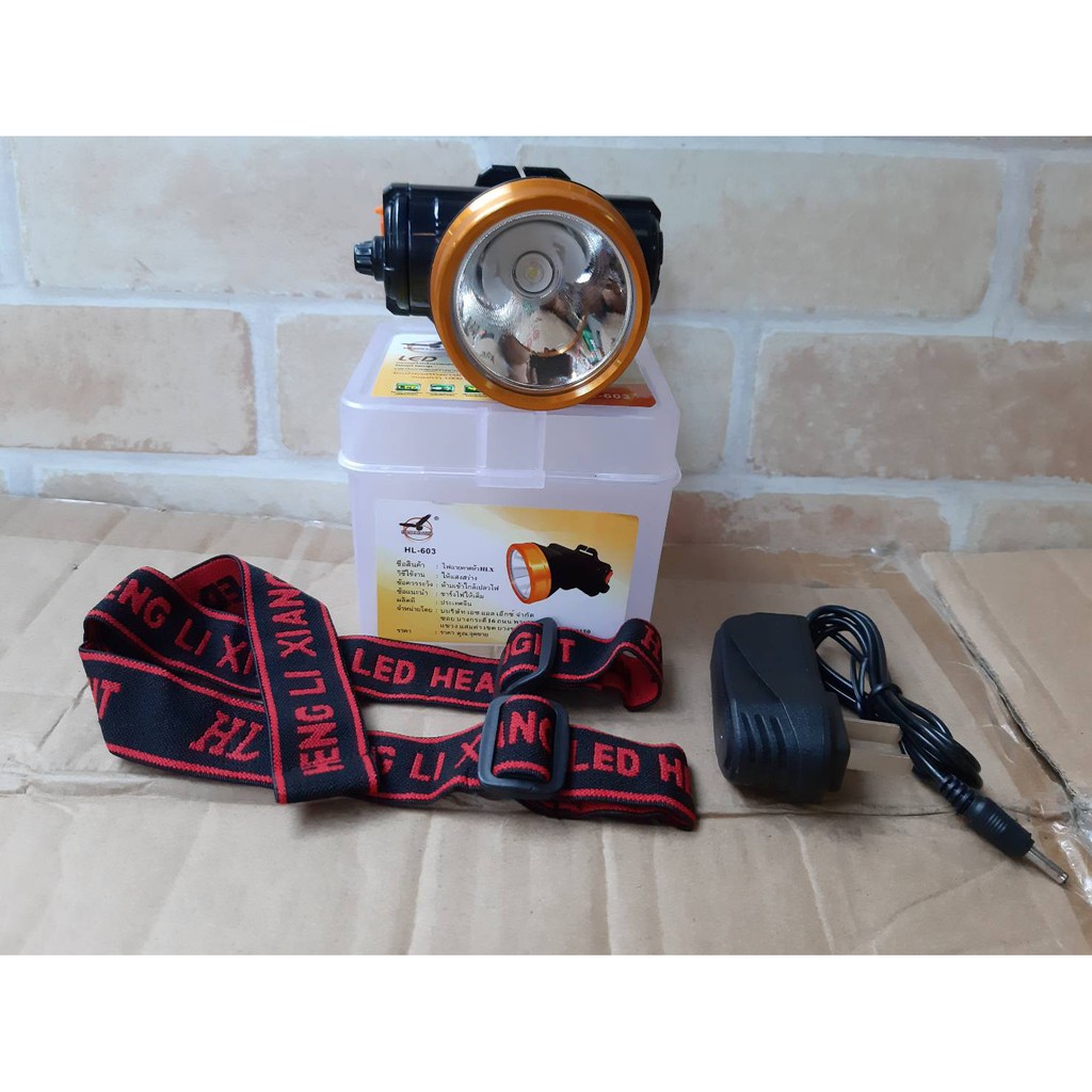Telecorsa ไฟฉายคาดหัว รุ่น HL-603 | Shopee Thailand