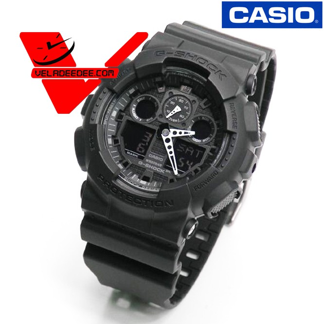 นาฬิกา CASIO G-SHOCK (คาสิโอ จี ช็อค) GA-100-1A1 (ประกัน CMG ศูนย์ ...