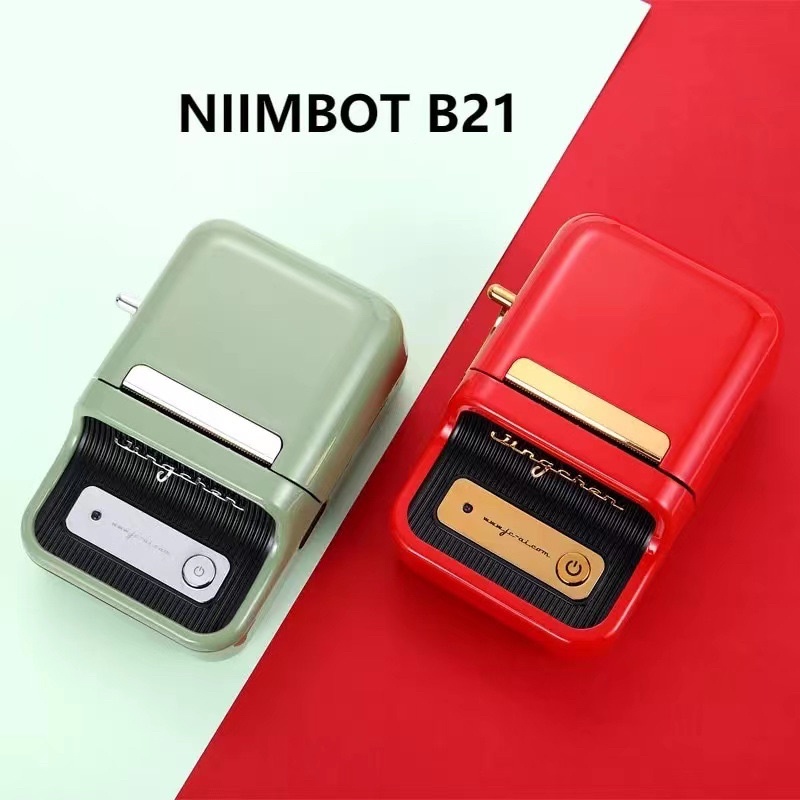 พร้อมส่งในไทย Nimbot B21 เครื่องพิมพ์ฉลากความร้อนไร้สายบลูทูธแบบพกพา ...