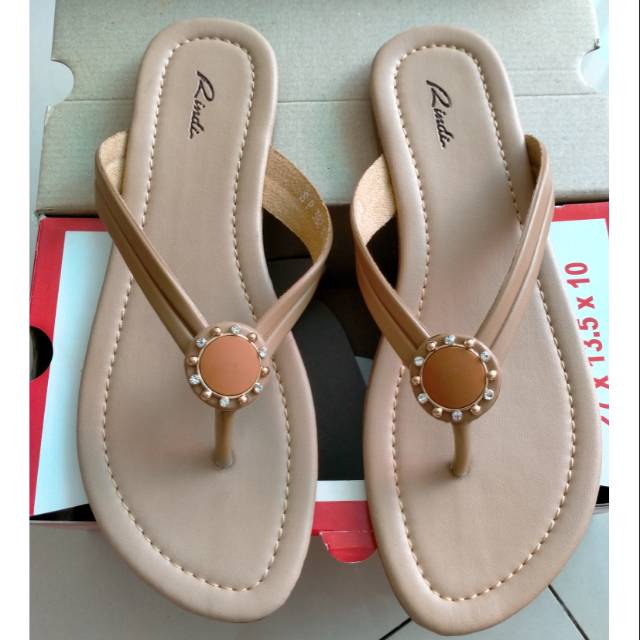 รองเท้าแตะ Sp 382 Moka Plain สําหรับผู้หญิง | Shopee Thailand
