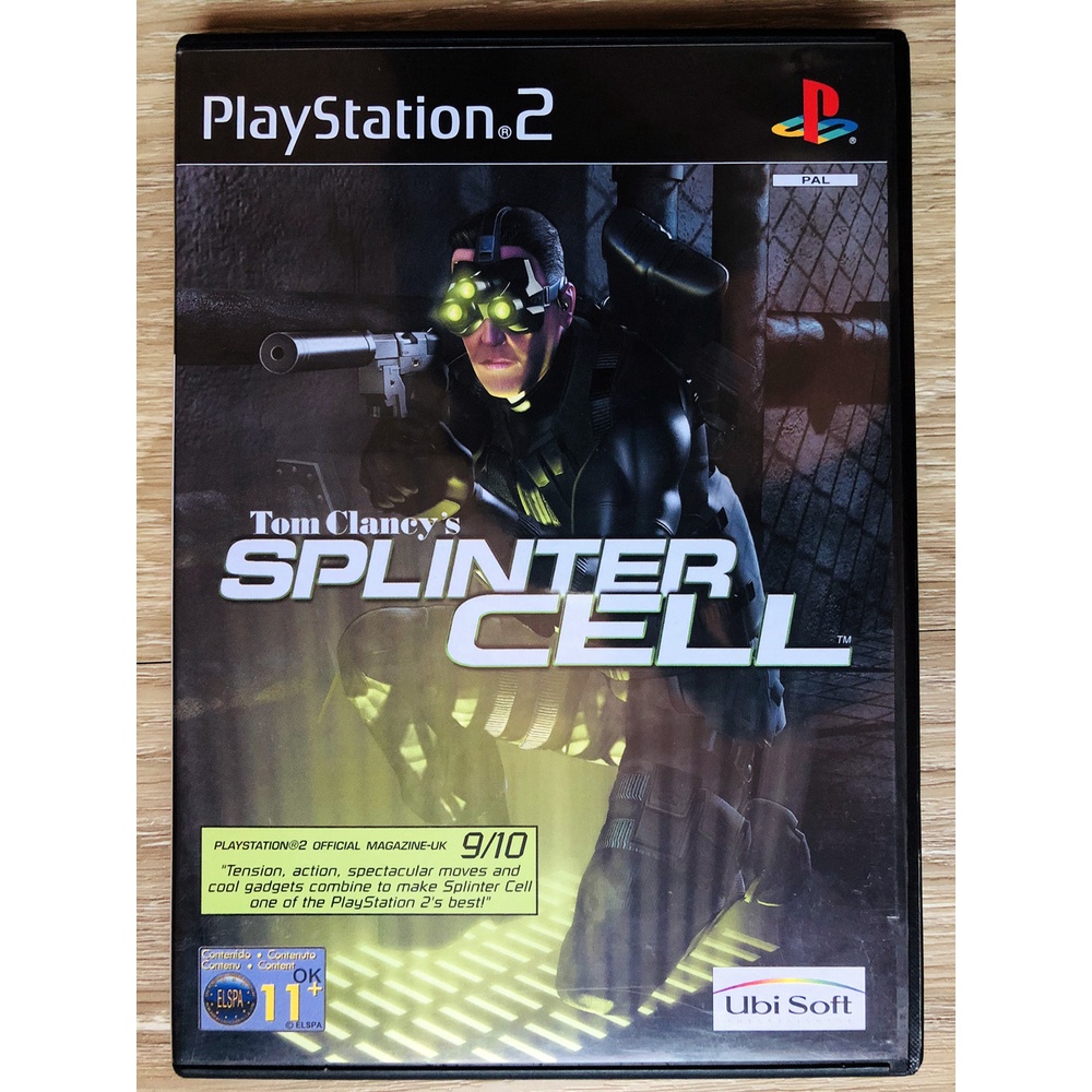 แผ่น PS2 แท้ลิขสิทธิ์ สำหรับสายสะสม Tom Clancy's Splinter Cell PS2 PAL ...