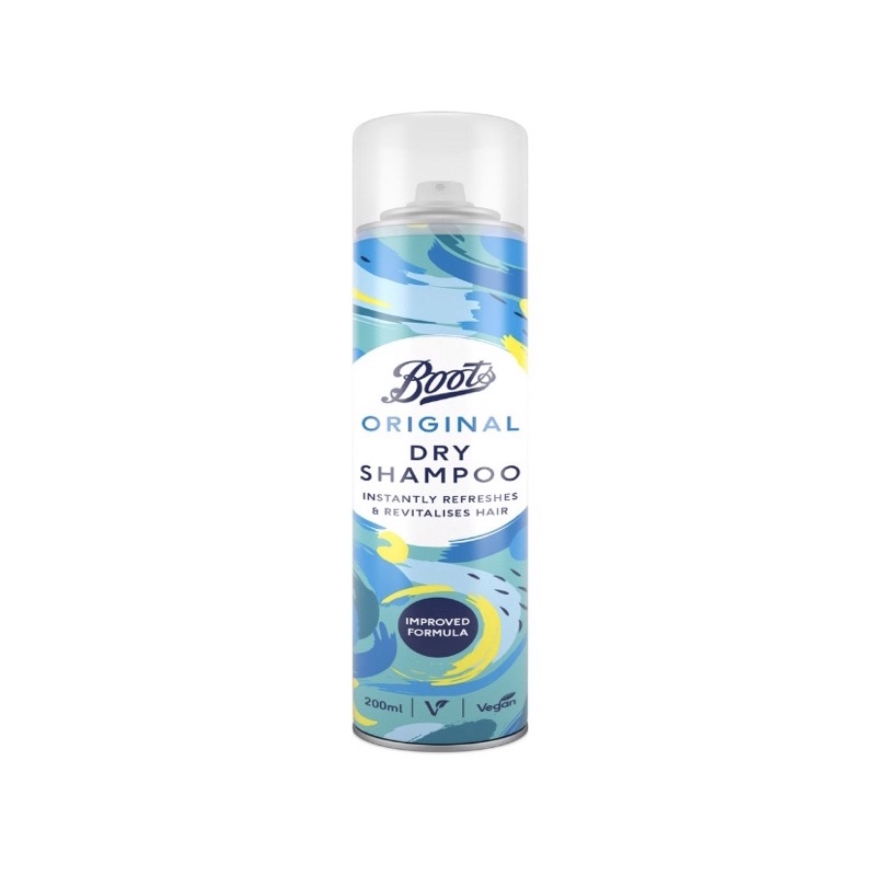 Boots Dry Shampoo 200ml บู๊ทส์ ดราย แชมพู 200 มล. (แพคเกจใหม่) | Shopee ...
