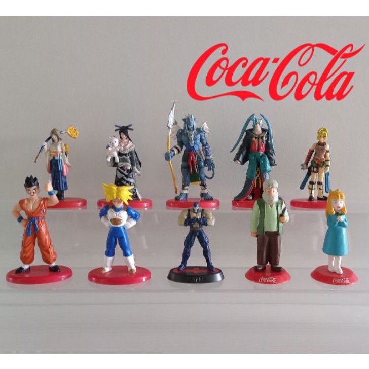 Coca Cola Mini Figure Final Fantasy Dragon Ball Batman Bane | Shopee ...