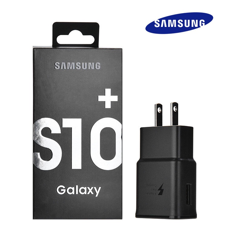 ชุดชาร์จ Samsung S10 สายชาร์จ +หัวชาร์จ ของแท้ Adapter FastCharging รองรับ รุ่นS8/S8+/S9/S9+/S10 ...