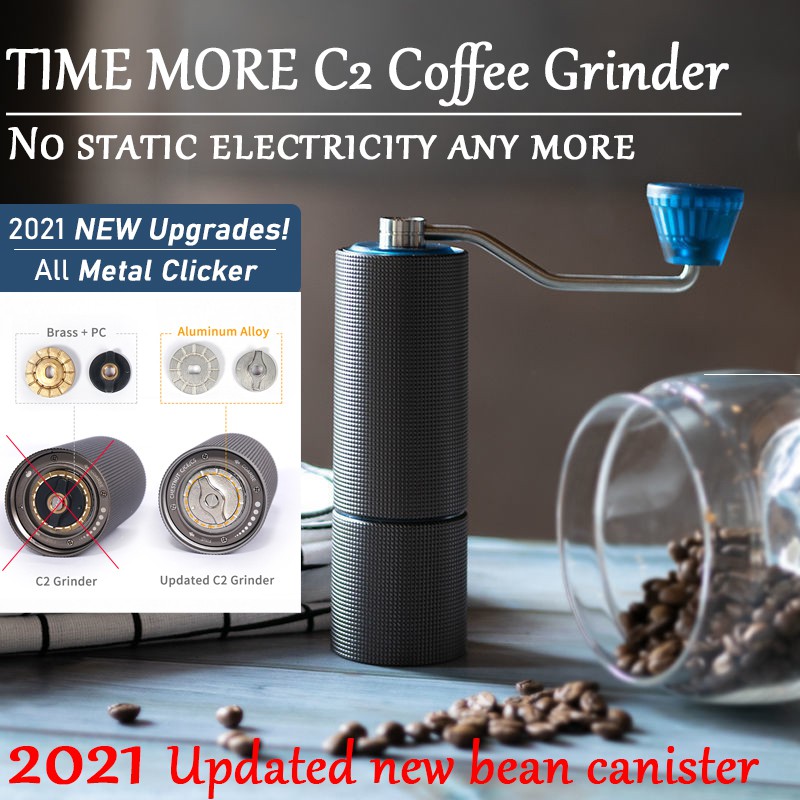 Timemore Chestnut C2 เครื่องบดกาแฟมือหมุน Coffee Grinder Aluminum ...