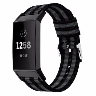 สายนาฬิกาข้อมือไนล่อนสำหรับ Fitbit Charge 3 | Shopee Thailand
