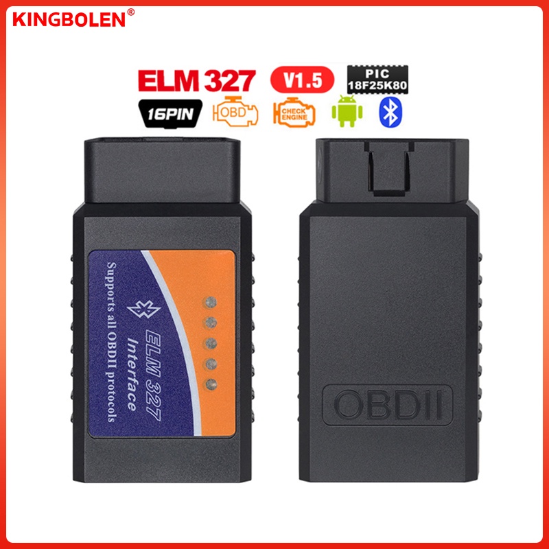 เครื่องมือวิเคราะห์รถยนต์ elm327 V1.5 บลูทูธ OBD2 Super Mini ELM 327 WIFI V2.1 รองรับ Android ...