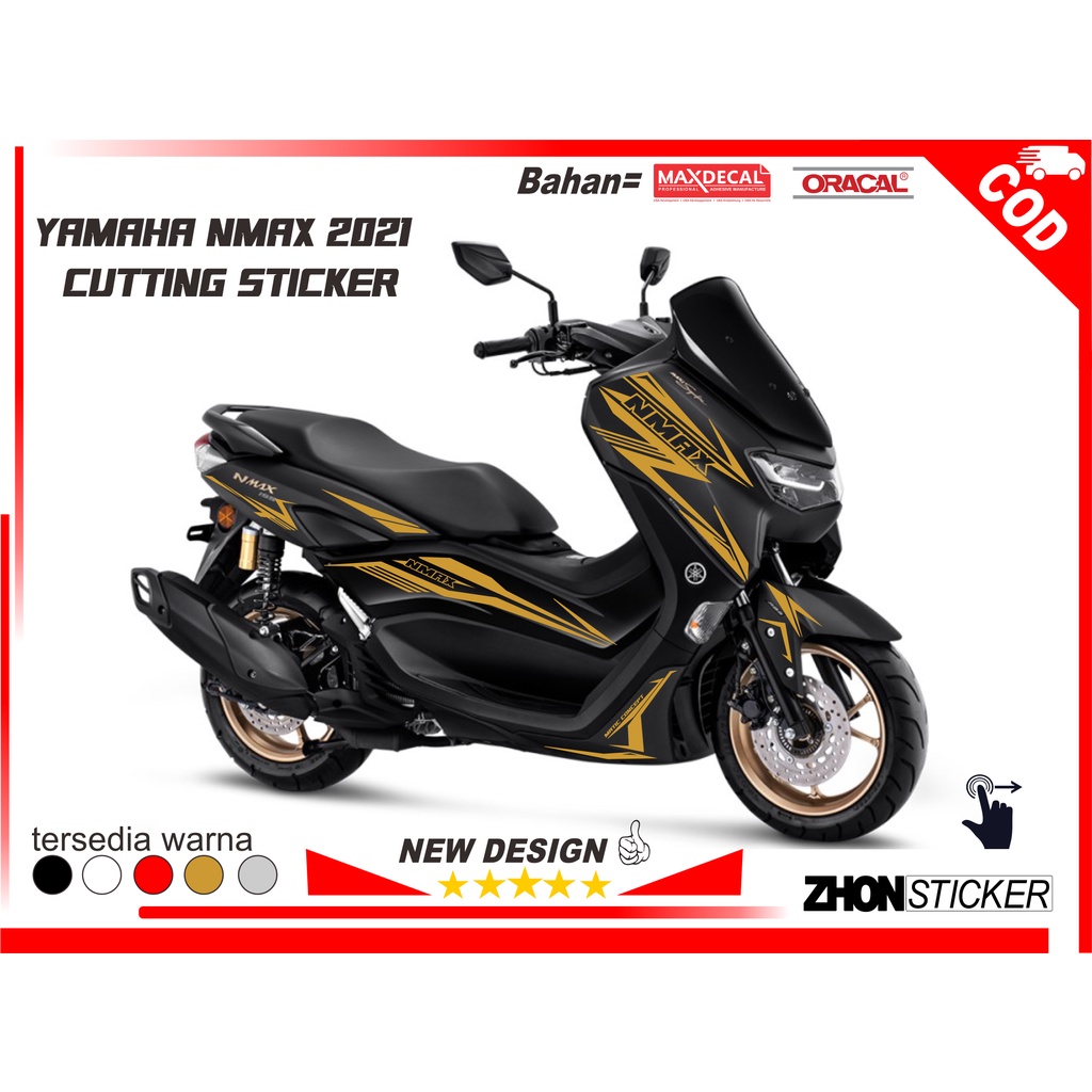 STRIPING NMAX ใหม่ตัด NMAX ใหม่ 2020 2021 ตัดสติกเกอร์ NMAX สติกเกอร์ ...