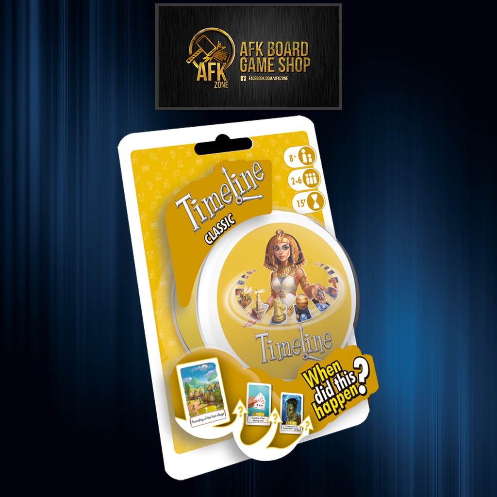 NEW Timeline Classic - Board Game - บอร์ดเกม | Shopee Thailand