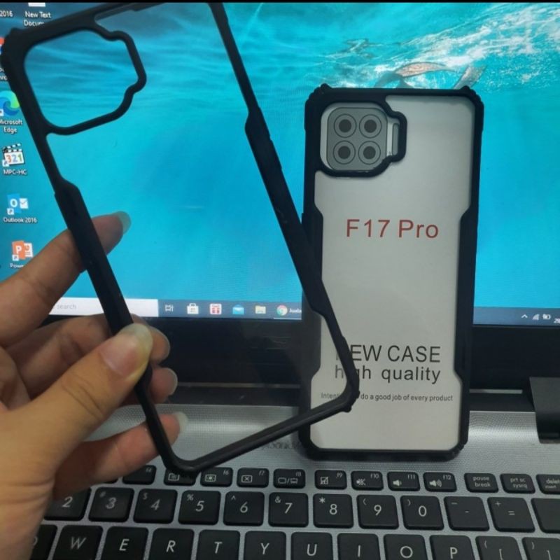 Oppo F17 Pro Case Armor เคสกันกระแทกแบบใส | Shopee Thailand