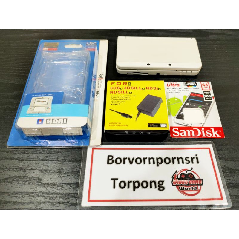 NEWS 3DS สีขาว แปลง COPY สภาพดี ครบชุด พร้อมเล่น | Shopee Thailand