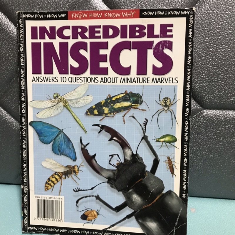 Know how Know Why INCREDIBLE INSECTS ปกอ่อนมือสอง-af4 | Shopee Thailand