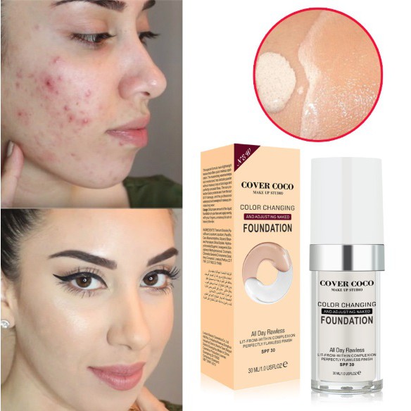 Cover coco Foundation waterproof spf30 30ml รหัสสินค้า 9853 ...