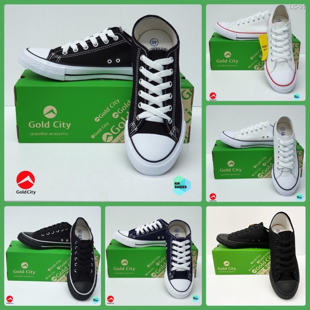 รองเท้าผ้าใบ รองเท้าผ้าใบลำลอง โกล์ด ซิตี้ Gold city Goldcity 1207 ขนาด 38-45 | Shopee Thailand
