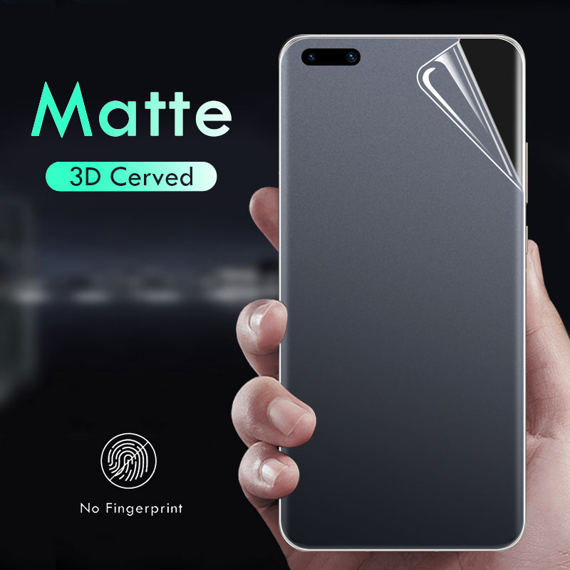 เต็มจอแบบด้านฟิล์มไฮโดรเจล Hydrogel Film ด้าน สำหรับ Huawei P20 Pro P30 ...