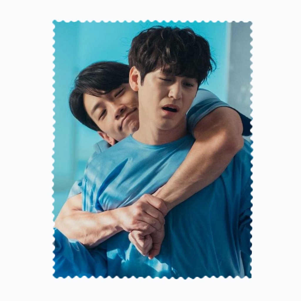 ผ้าเช็ดแว่นตา เช็ดเลนส์ ผ้าไมโครไฟเบอร์ ghost doctor Kim Bum Rain คิมบ ...