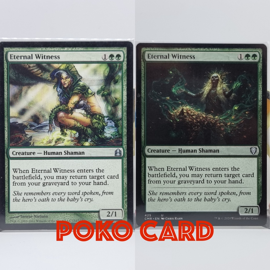 Eternal Witness การ์ด Magic the Gathering [MTG] ของแท้ เลือกแบบ ...