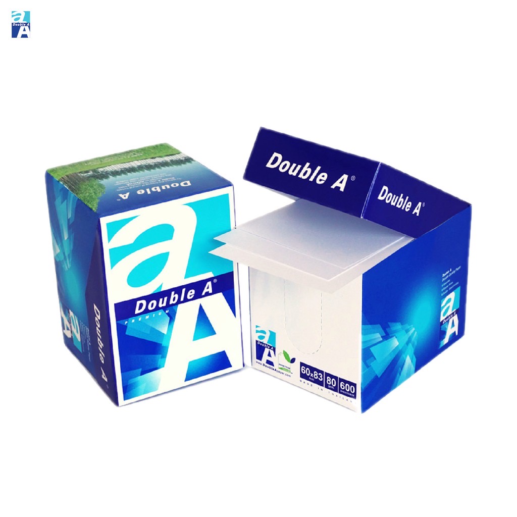 กระดาษโน้ต Double A Mini Box ขนาด 6 x 8.3 ซม. 80 แกรม 600 แผ่น จำหน่าย ...