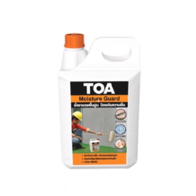 TOA น้ำยากันชื้น มอยส์เจอร์ การ์ด Moisture guard | Shopee Thailand