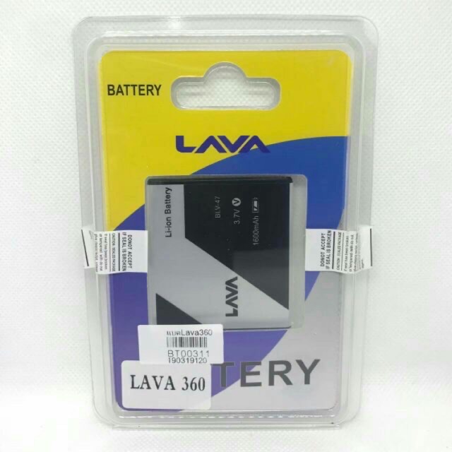 แบตเตอรี่ AIS Lava iris360 BLV 47 | Shopee Thailand