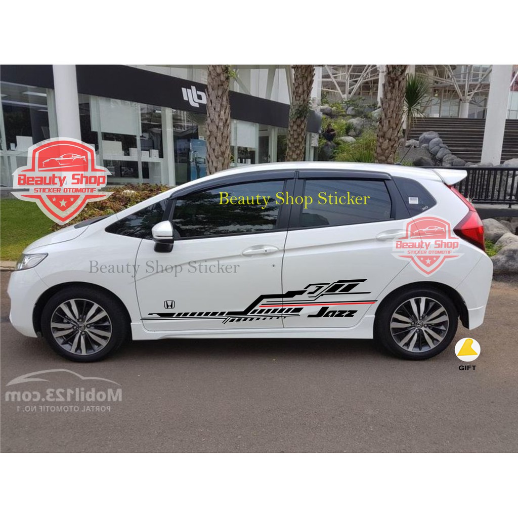 JAZZ STICKER สติ๊กเกอร์ติดรถ HONDA JAZZ RS SIDE สติ๊กเกอร์ตัดร่างกาย ...